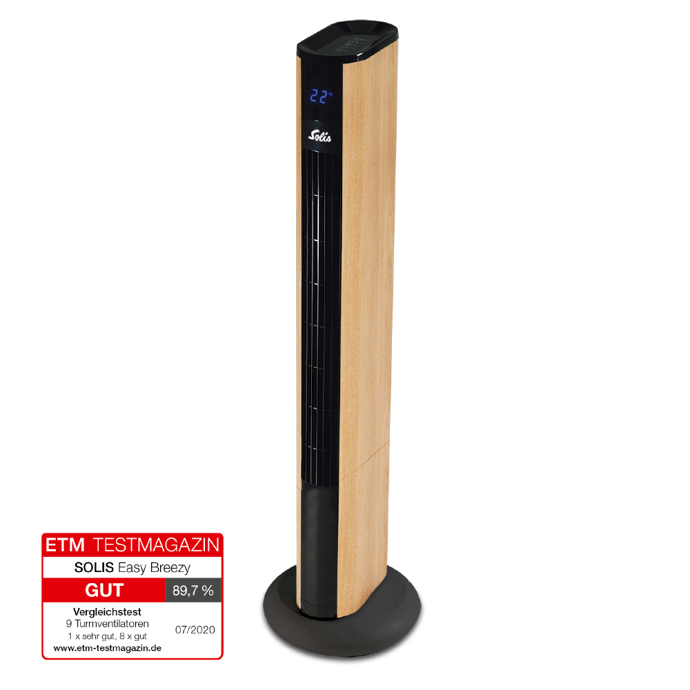 Solis Easy Breezy - Type 757 - Torenventilator - Wood Effect – Solis ...